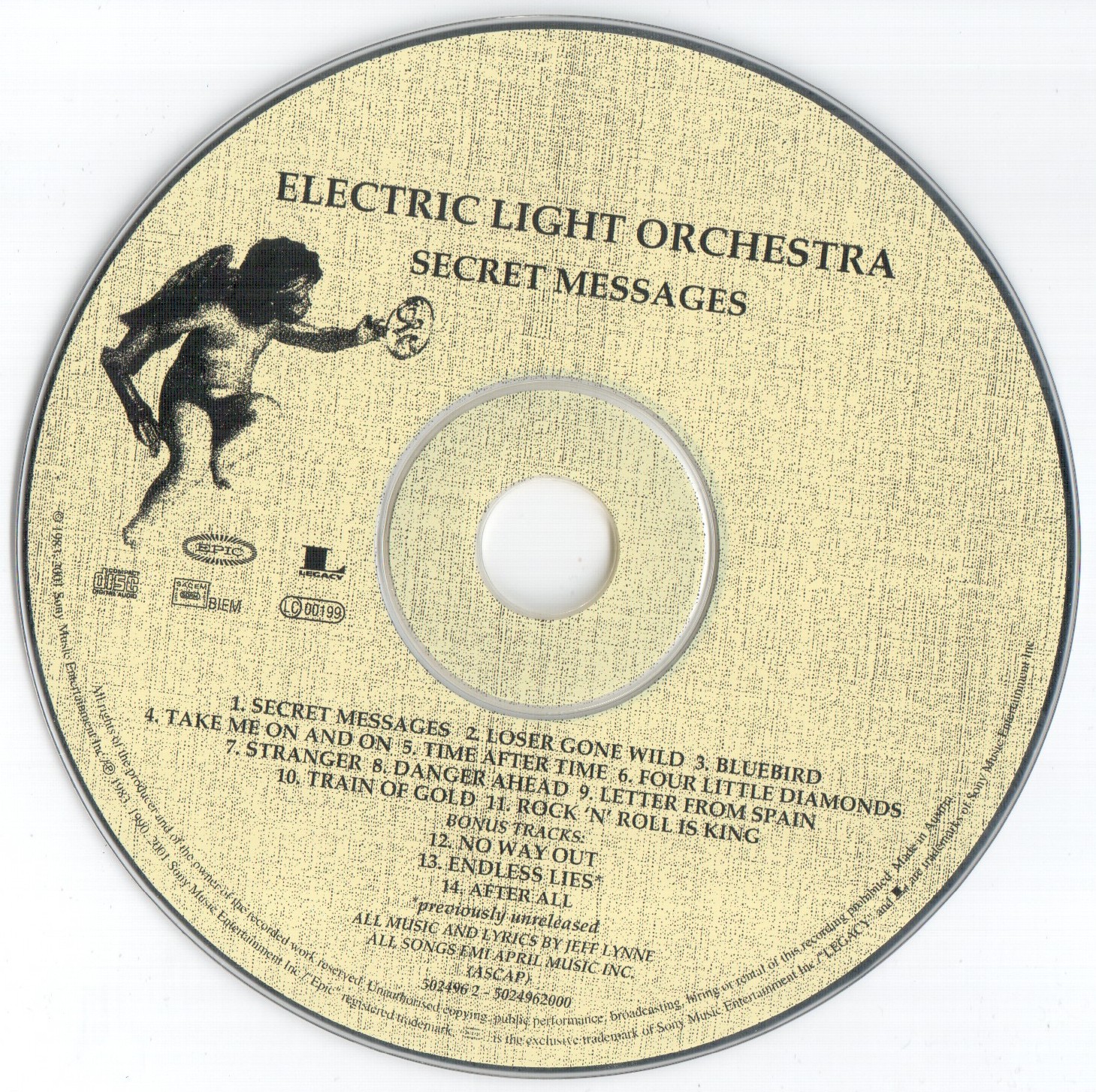 Electric Light Orchestra Secret Messages : CD aus2 | CD Covers | Cover ...